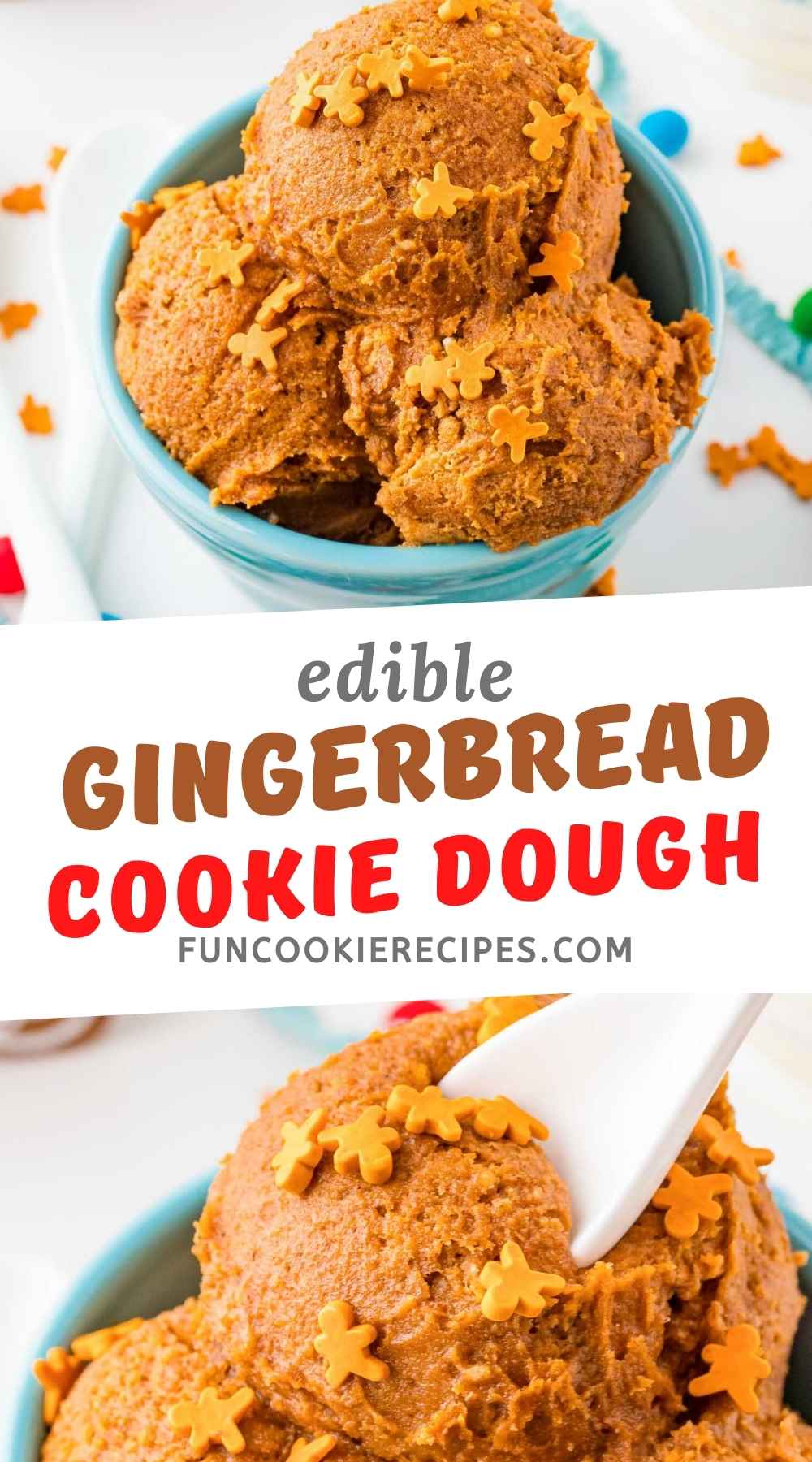 Gingerbread Edible Cookie Dough - Fun Cookie Recipes