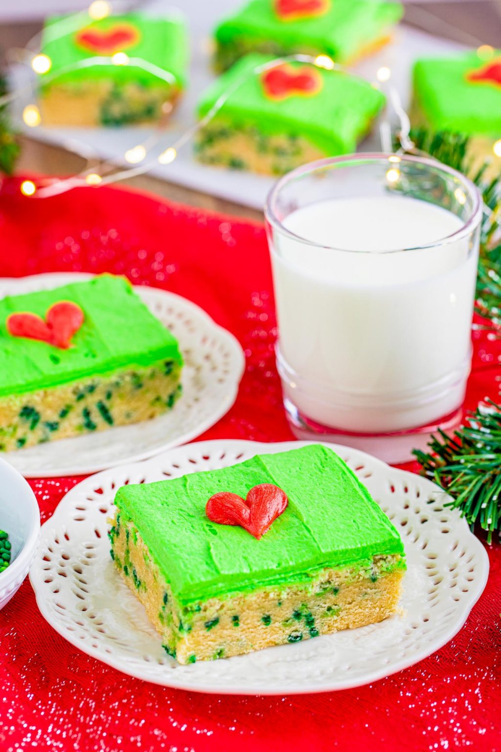 Grinch Cookie Bars (Easy Recipe!) - Fun Cookie Recipe