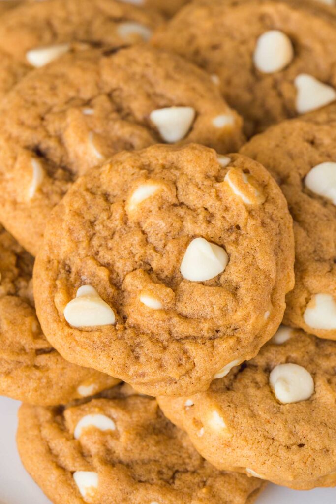 The Best Pumpkin Spice Cookies with Pudding Mix - Fun Cookie Recipes