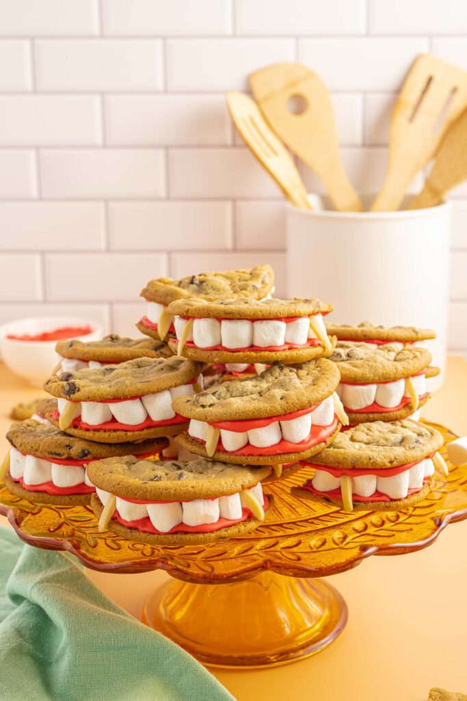 The Easiest Dracula Denture Cookies - Fun Cookie Recipes