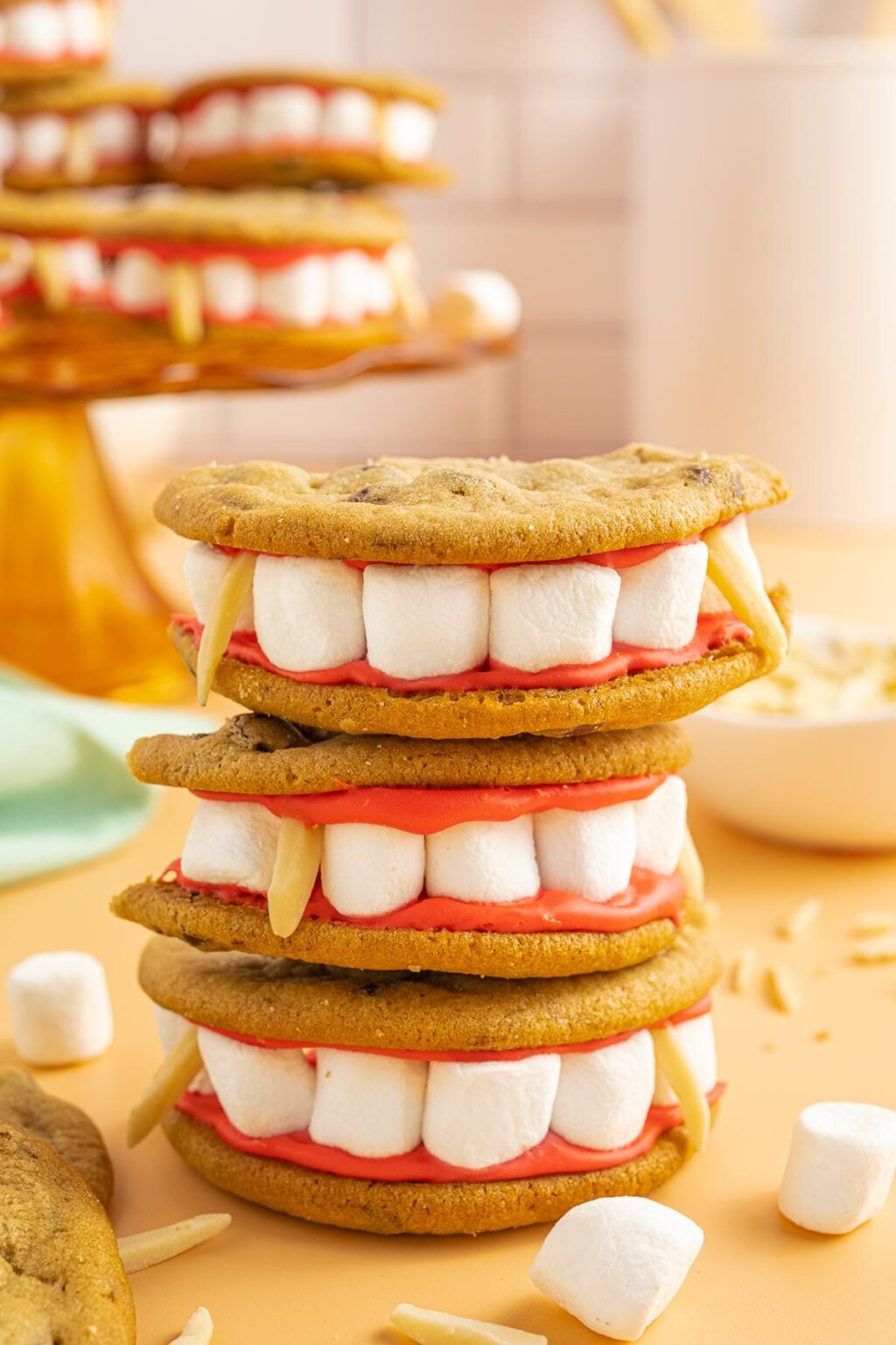The Easiest Dracula Denture Cookies - Fun Cookie Recipes