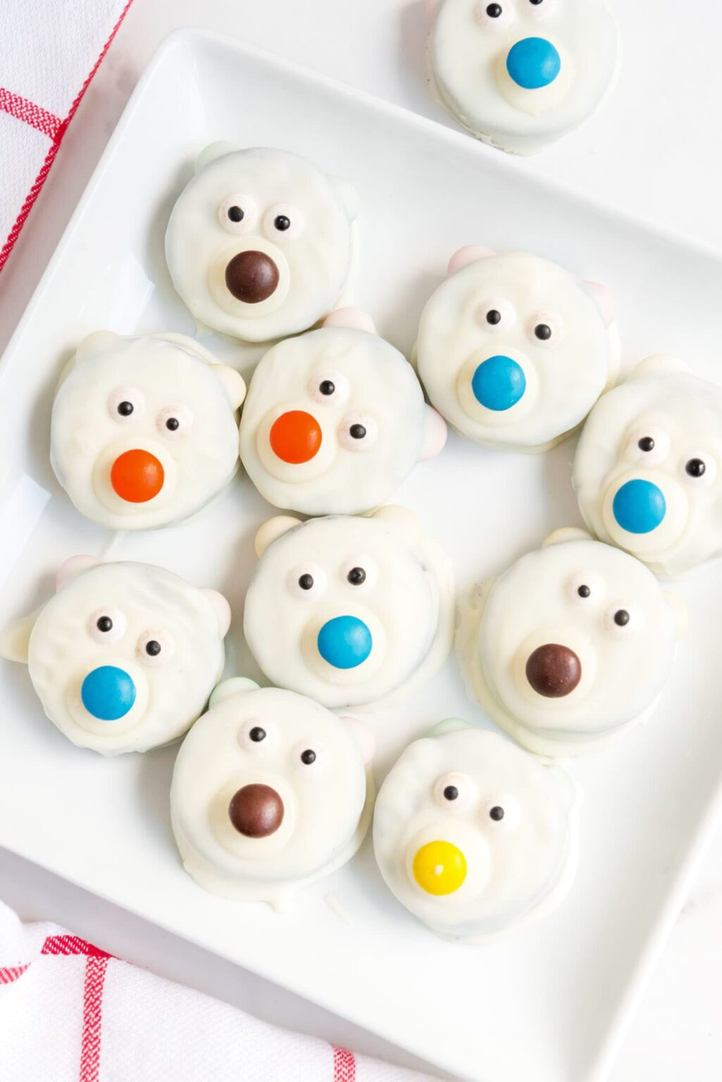 Polar Bear Oreos (No-Bake Cookies) - Fun Cookie Recipes