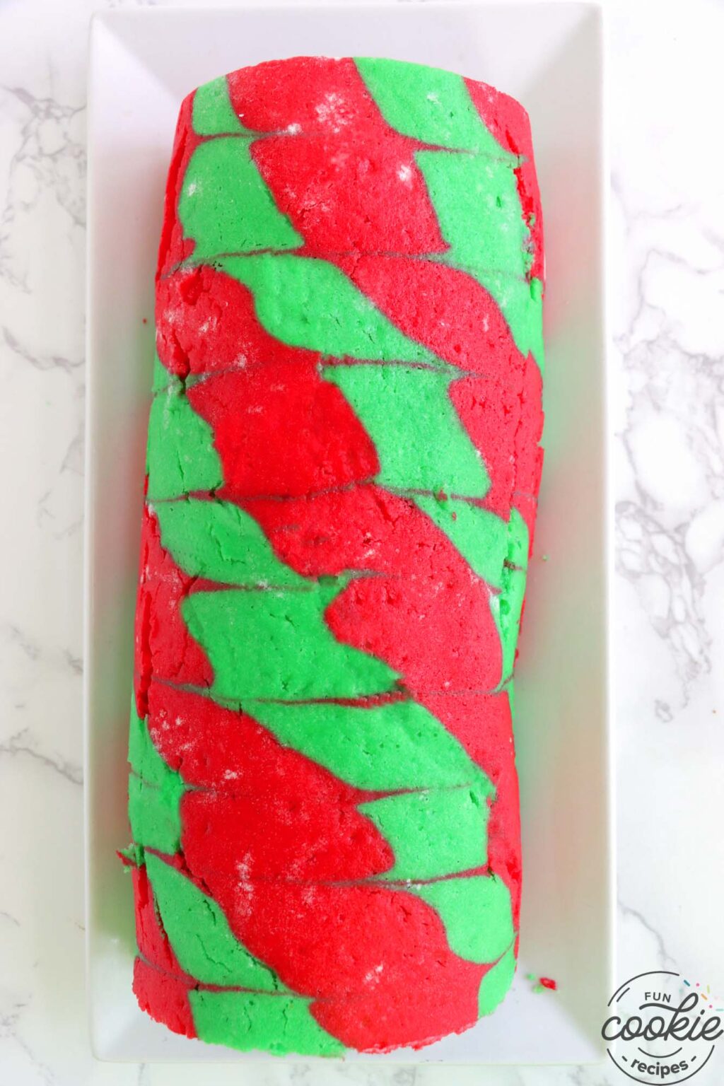 Easy Christmas Cake Roll - Fun Cookie Recipes