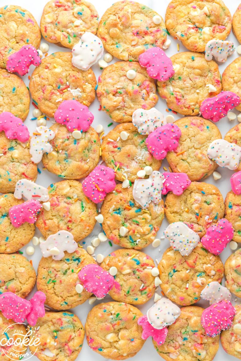 Circus Animal Pudding Cookies - Fun Cookie Recipes