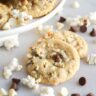 Sweet and Salty Popcorn Cookies - Fun Cookie Recipes
