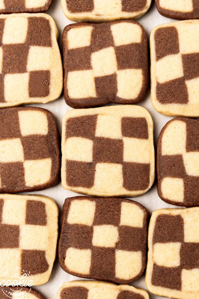 Checkerboard Cookies - Fun Cookie Recipes