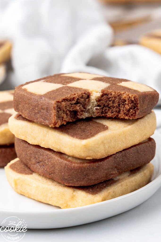 Checkerboard Cookies - Fun Cookie Recipes