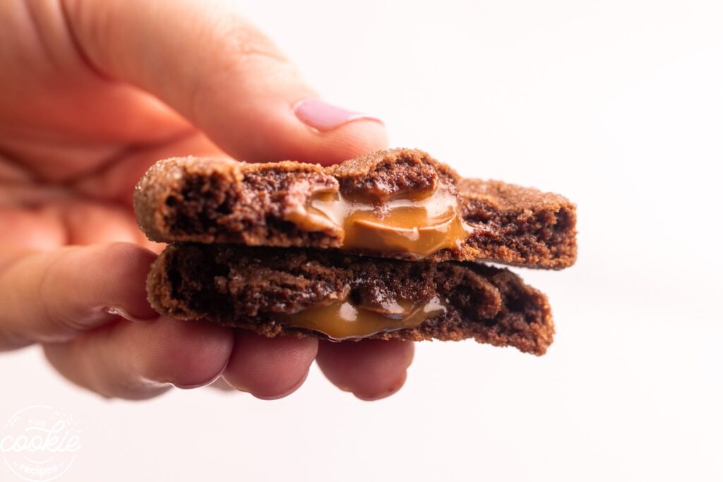 Stuffed Rolo Cookies - Fun Cookie Recipes