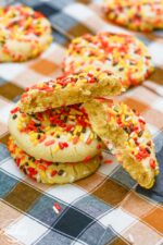 Easy Fall Sprinkle Cookies - Fun Cookie Recipes