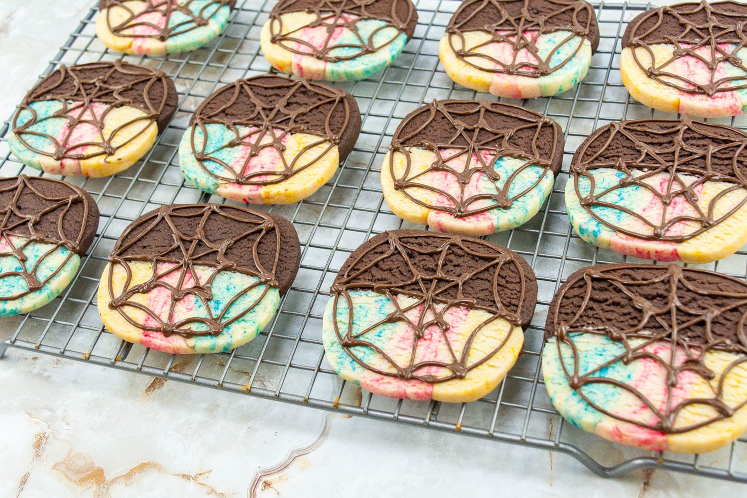 Wednesday & Enid Cookies for Halloween - Fun Cookie Recipes
