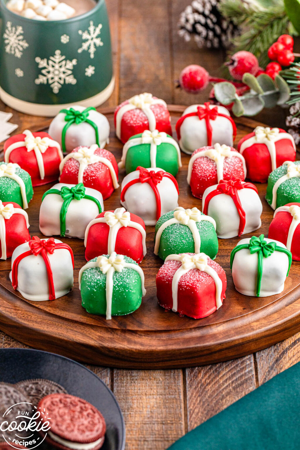 Christmas Present Oreo Truffles Recipe: Perfect Holiday Treat!