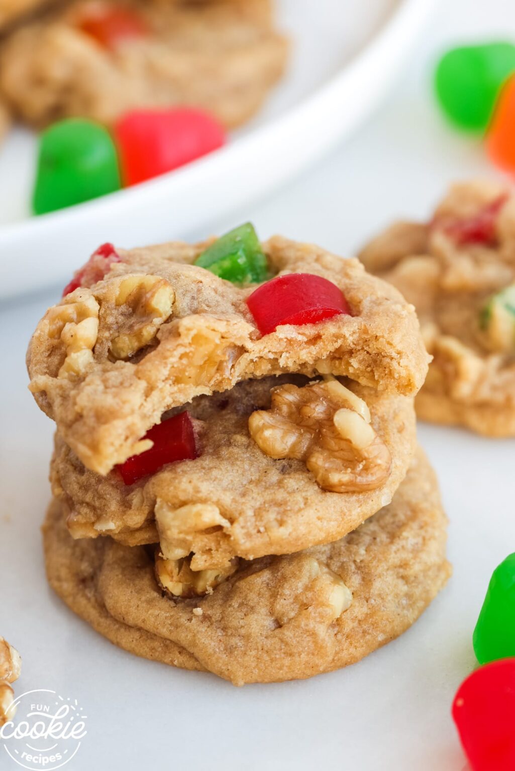 Easy Gumdrop Cookies - Fun Cookie Recipes