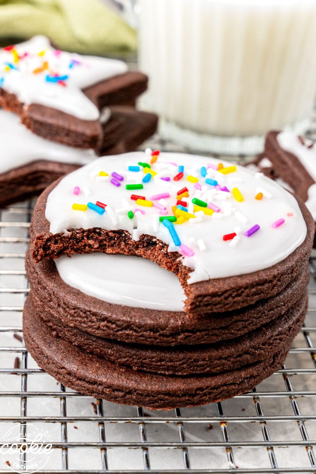 Chocolate Sugar Cookie Recipe - Fun Cookie Recipes
