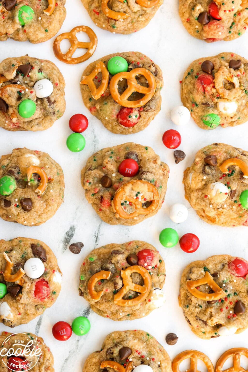 Easy Christmas Kitchen Sink Cookies - Fun Cookie Recipes