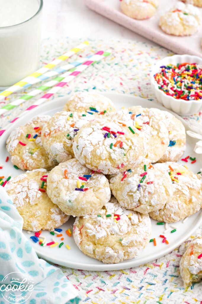 Easy Funfetti Cool Whip Cookies - Fun Cookie Recipes