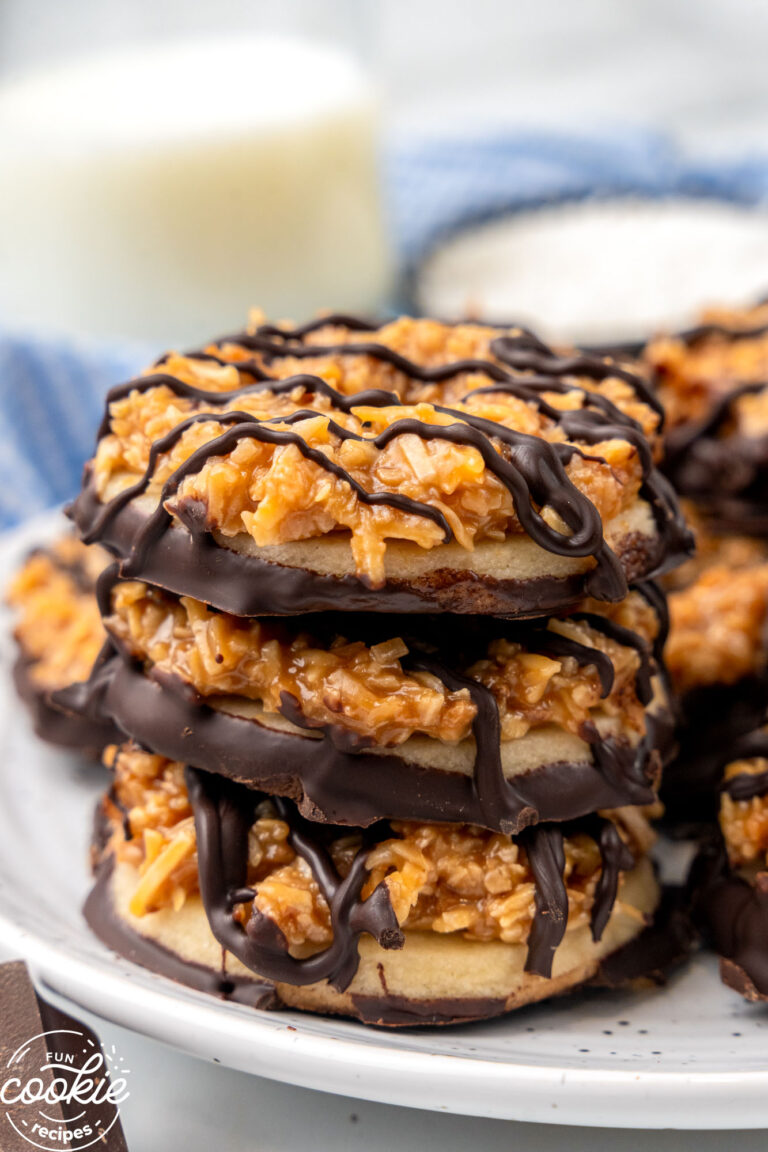 Homemade Samoa Cookies (Copycat) - Fun Cookie Recipes