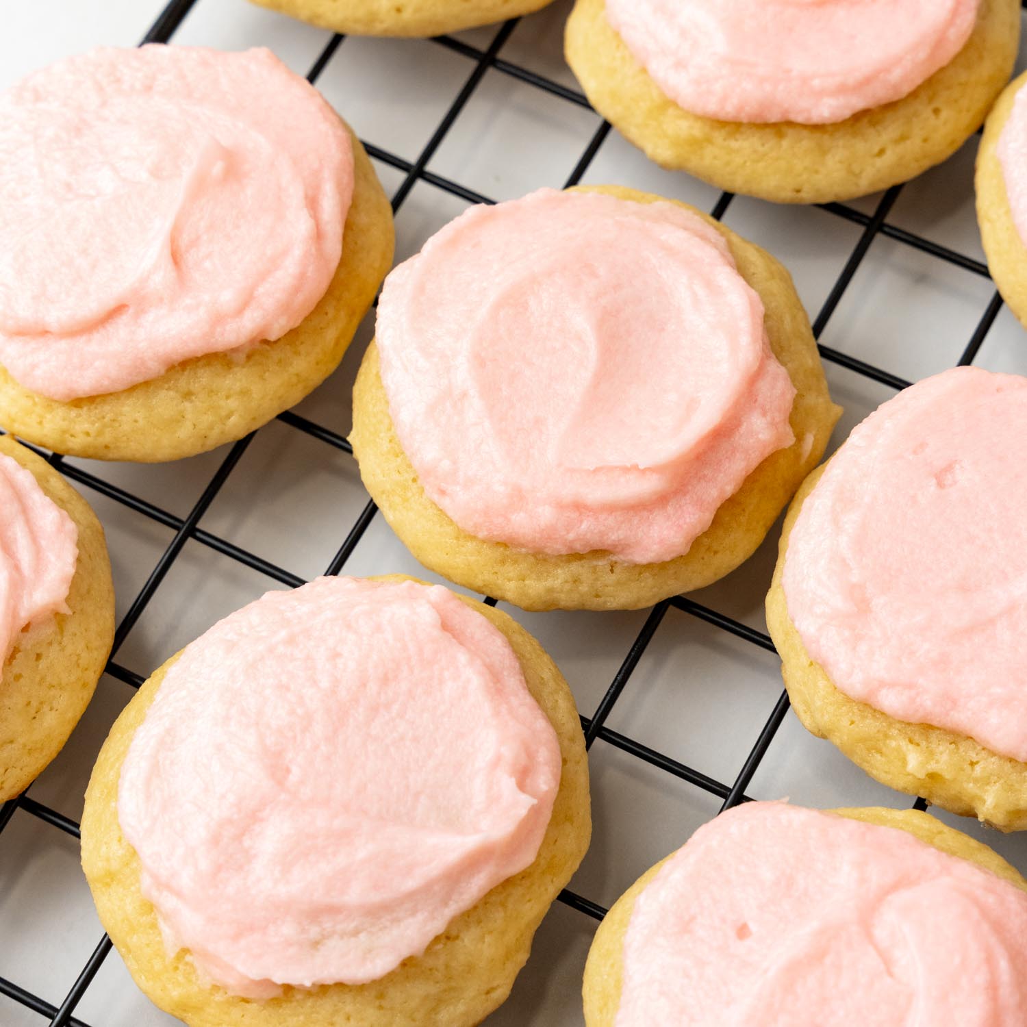 Soft Sour Cream Cookies - Fun Cookie Recipes