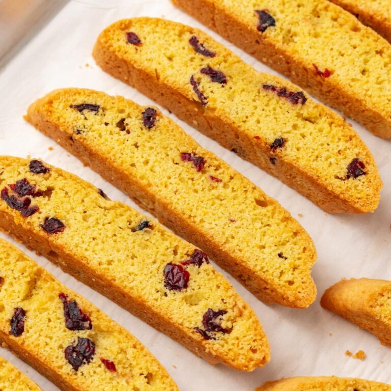 Orange Cranberry Biscotti - Fun Cookie Recipes