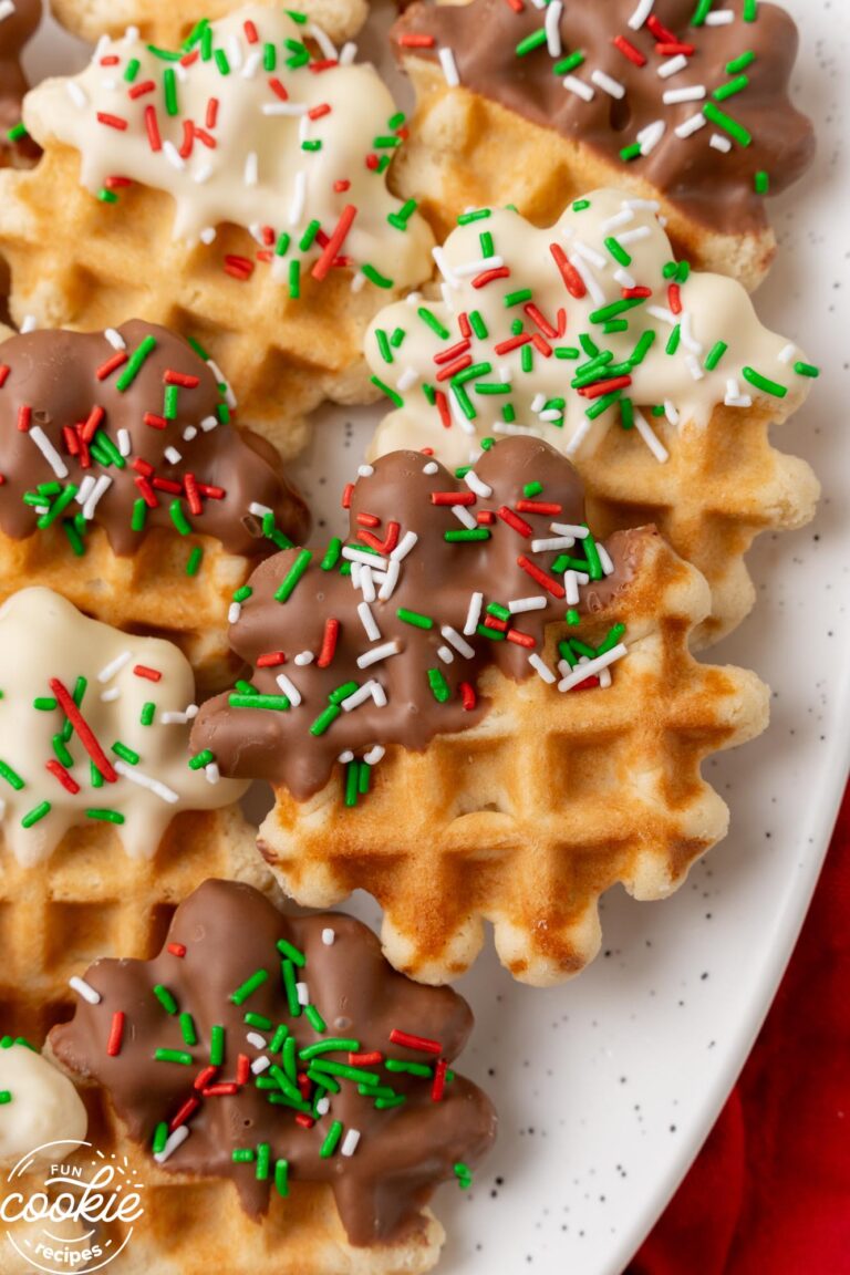 Easy Waffle Cookies - Fun Cookie Recipes
